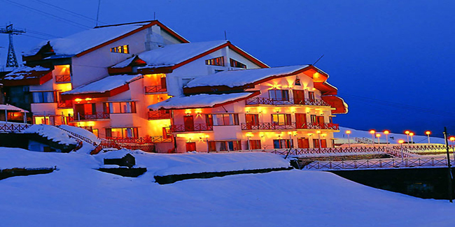 Cliff Top Club Resort Auli - Online Booking of Cliff Top Club Hotel in Auli